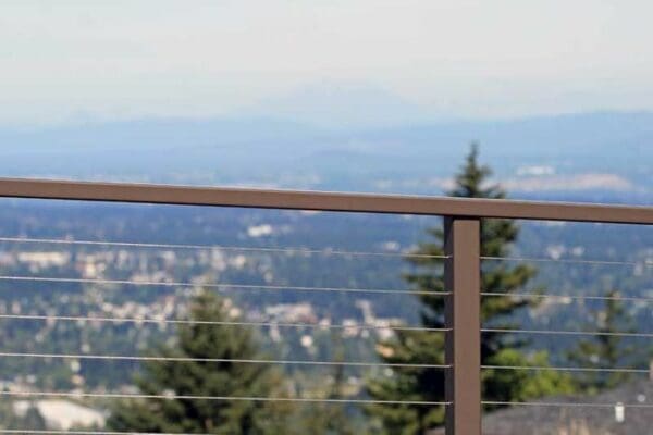 Cable Rail Assemblies Enhance Views!